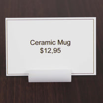 Card Holder for Name and Price Tag - Adroniki