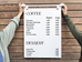 Storefront Menu Board Sign - Adroniki