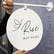 Double-Sided Round Flag Sign Design - Adroniki
