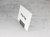 Brass Price Tag Card Holder - Adroniki
