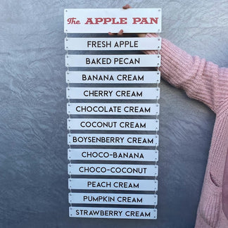 Printed Metal Menu Board: Versatile and Practical Signage Solution ...