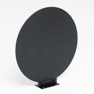 Slim Round Blade Sign – Lightweight, Double-Sided Business Sign - Adroniki