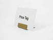 Brass Price Tag Card Holder - Adroniki