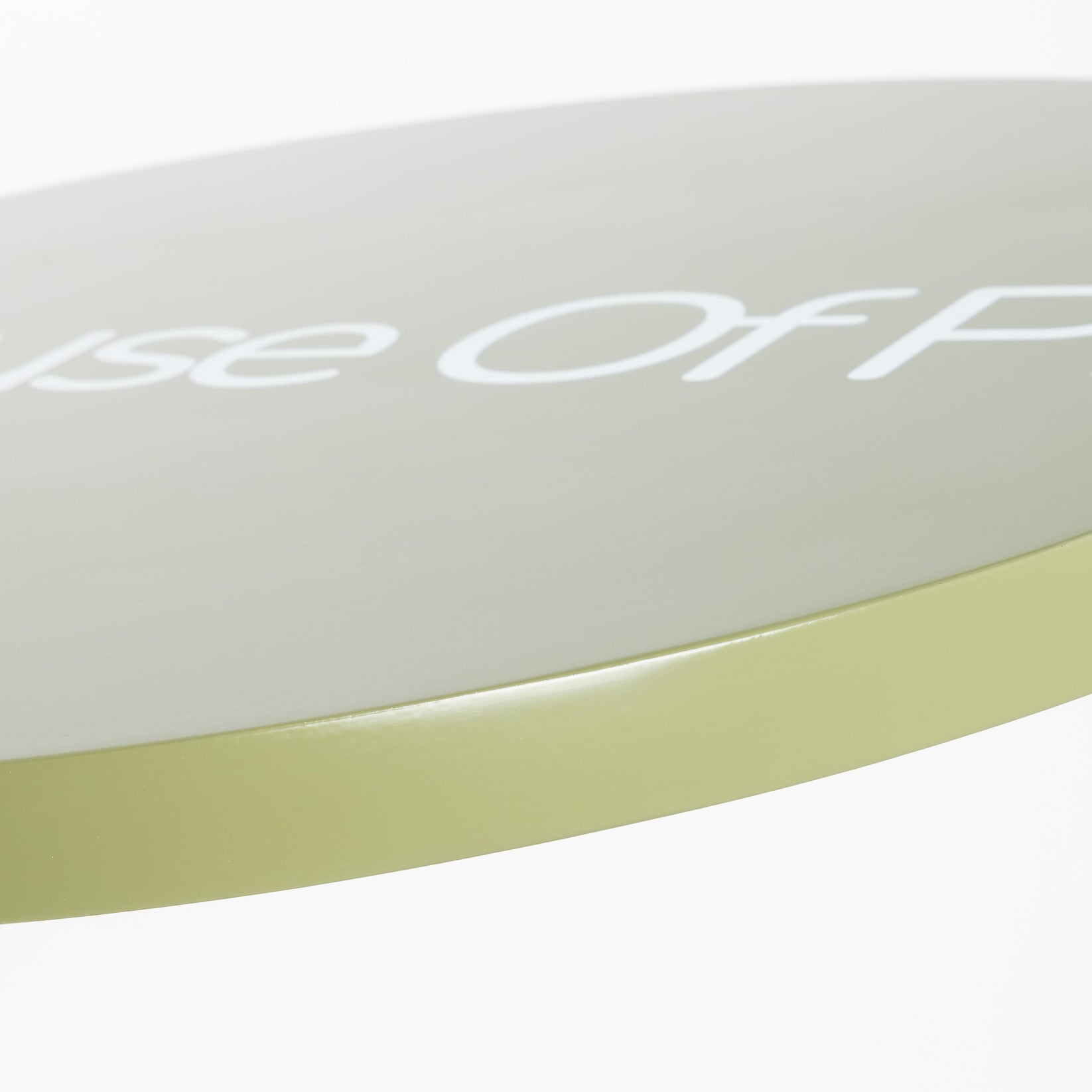 Thick Round Blade Sign – Durable, Double-Sided Storefront Display ...